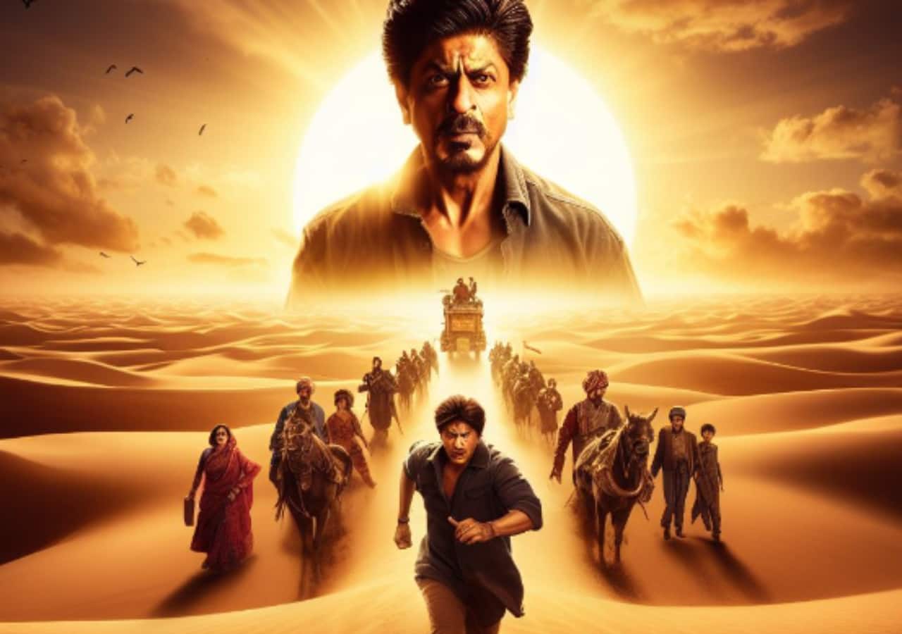 Jawan Star Shah Rukh Khans Ai Pics Dunki Posters Go Viral Craze