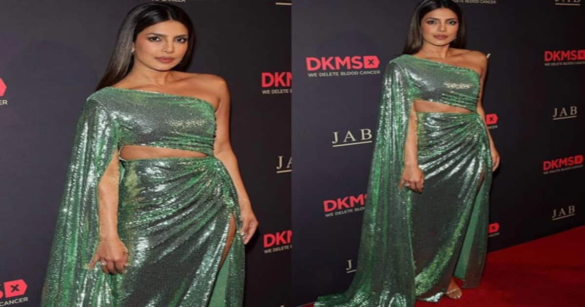 Priyanka Chopra stuns in thigh-high slit outfits