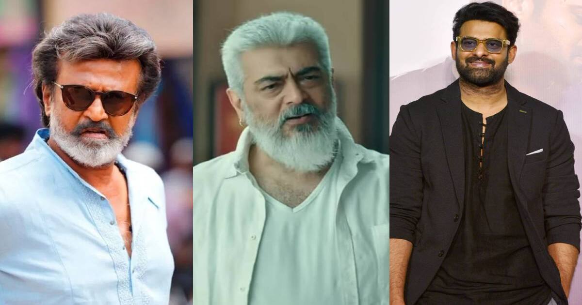 Rajinikanth, Ajith Kumar lead highest paid South Indian actors despite ...
