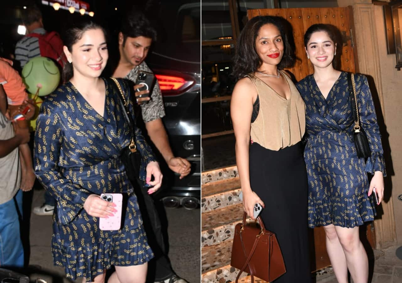 Sara Tendulkar flaunted her curvy figure wearing a short dress, photos ...
