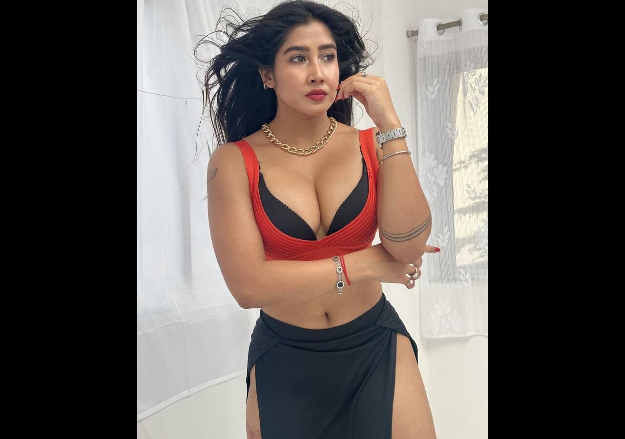 Sofia Ansari shares photos wearing white bralette, and fans go wow: सोफिया अंसारी ने व्हाइट ...
