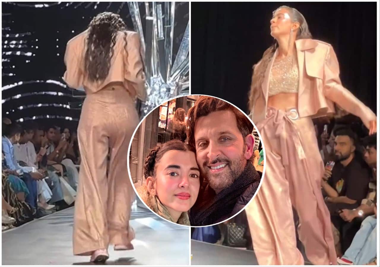 Saba Azad Doing Strange Dance During Ramp Walk Of Lakme Fashion Week ...