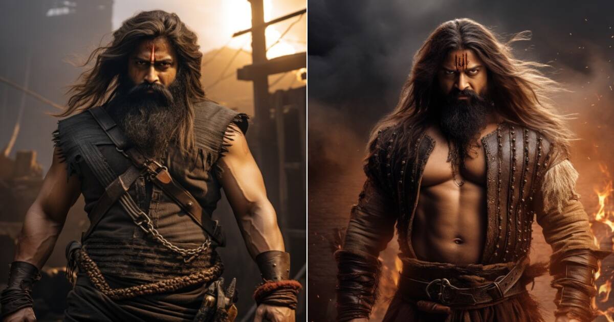 Yash As Ravan: AI ने यश को बनाया खतरनाक 'रावण', देखें फोटोज