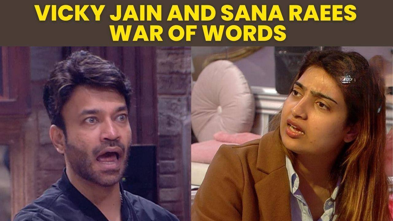 Bigg Boss 17 Promo Vicky Jain Engages Into A Nasty Fight With Sana