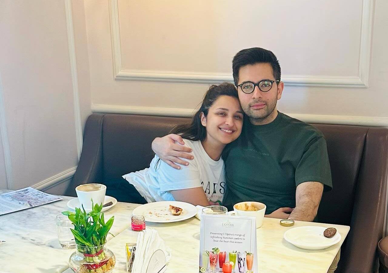 Parineeti Chopra shares unseen pics with husband Raghav Chadha on his birthday; calls him the ...