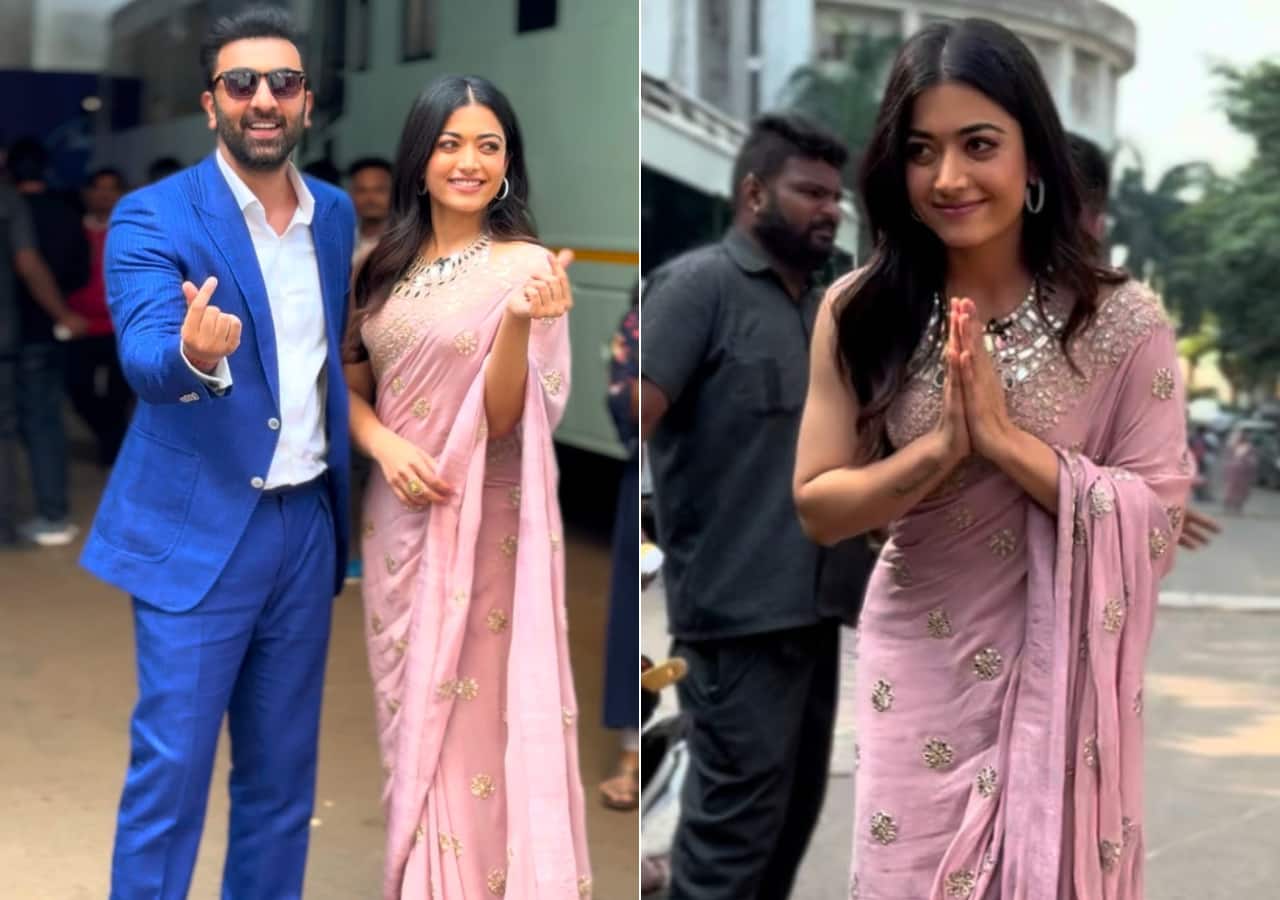 Ranbir Kapoor-Rashmika Mandanna busy in promotion of 'Animal', seen on ...