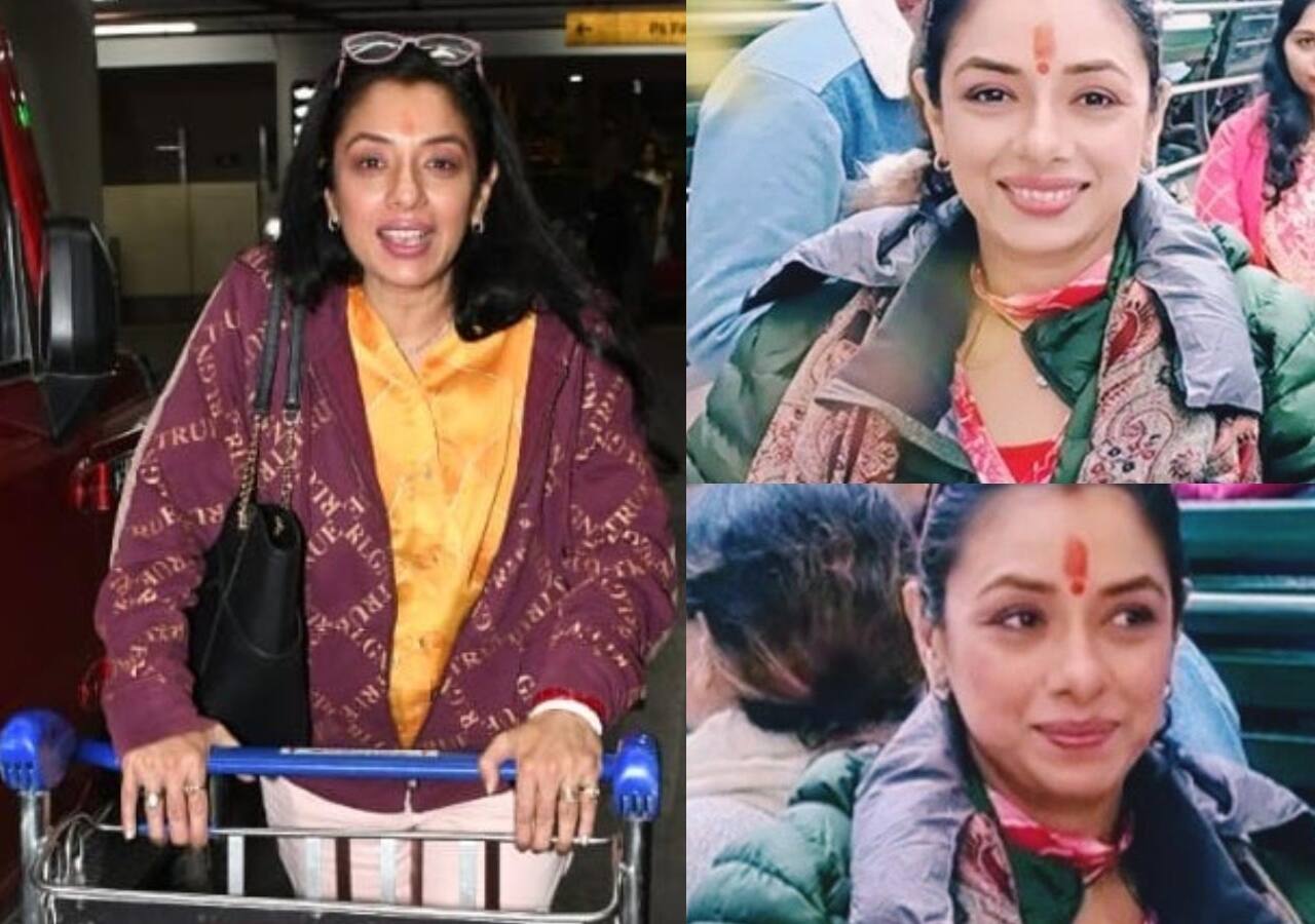 Rupali Ganguly visiting Vaishno Devi temple - रुपाली गांगुली ने वैष्णों ...