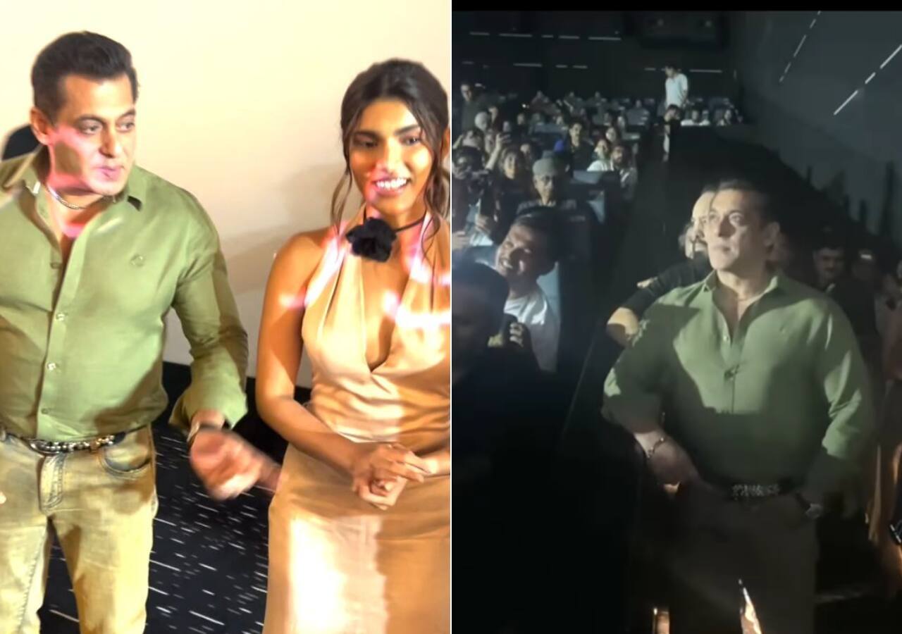 Salman Khan made a grand entry in IFFI 2023, Bhaijaan seen with Farrey team - सलमान खान ने IFFI ...