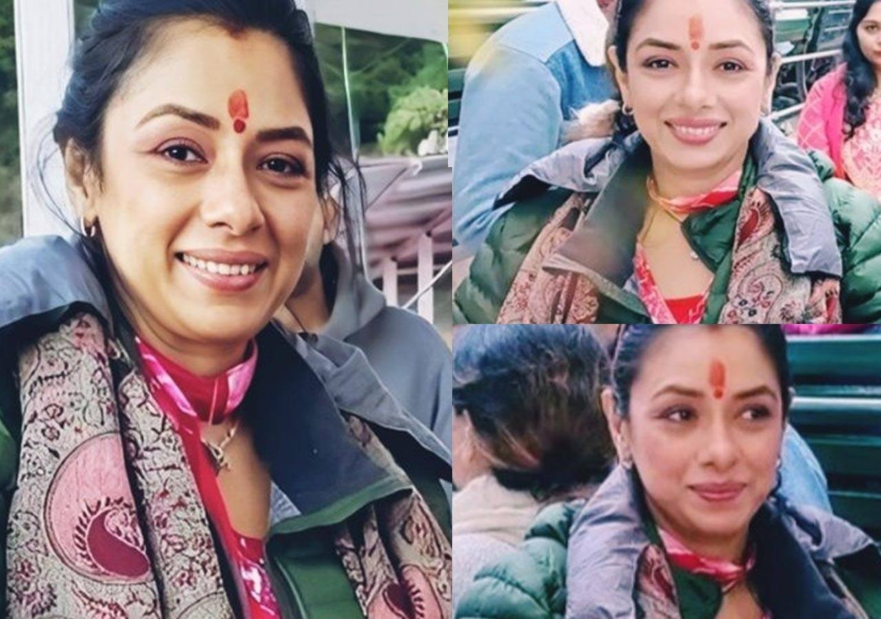 Rupali Ganguly visiting Vaishno Devi temple - रुपाली गांगुली ने वैष्णों ...