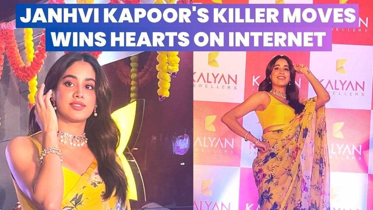 Janhvi Kapoor Sets The Ramp On Fire With Her Sizzling Dance Moves On
