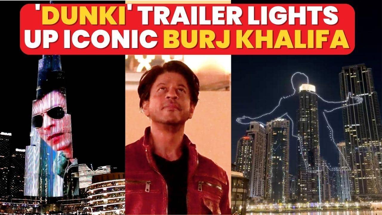 Dunki star Shah Rukh Khan promotes his new movie in grand style ...