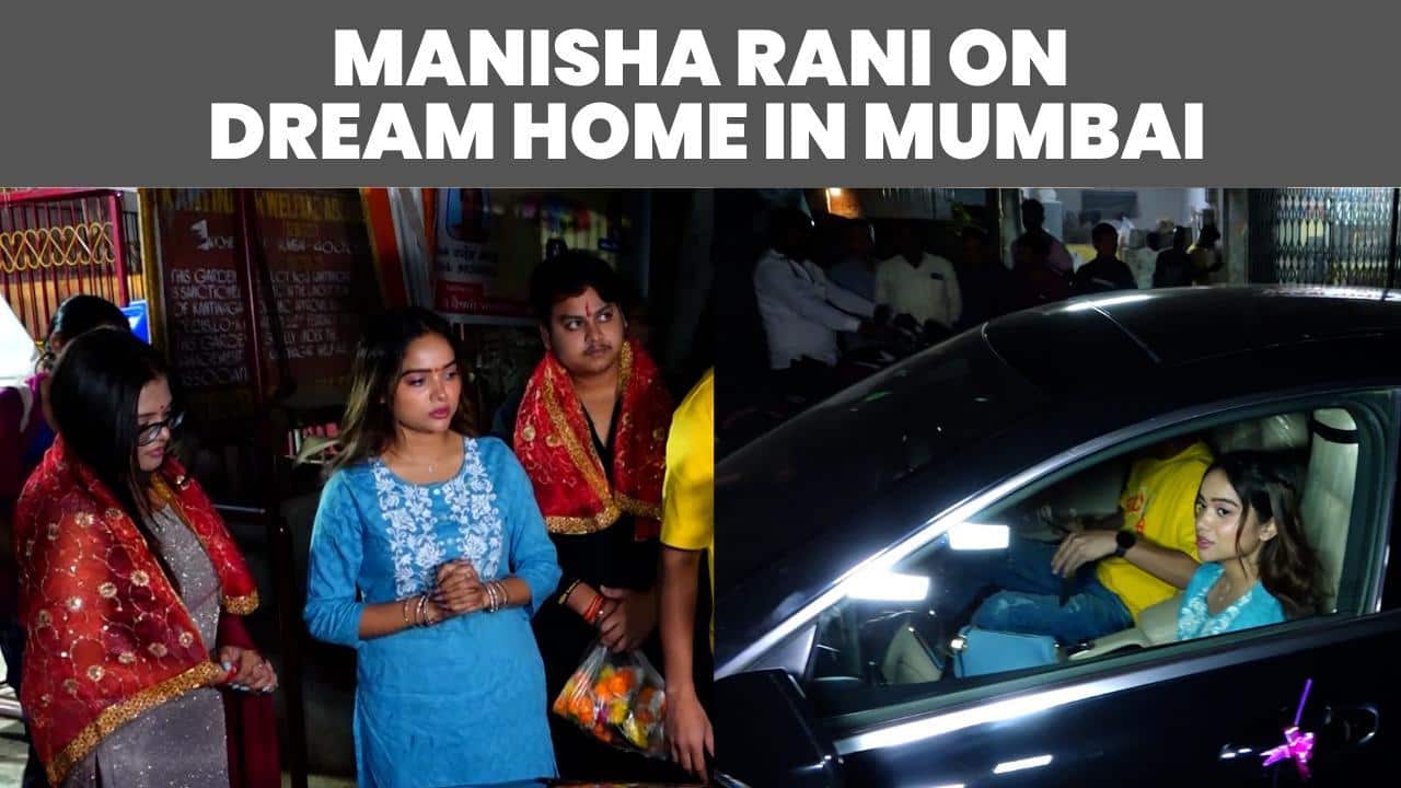 BIGG BOSS OTT CONTESTANT MANISHA RANI VISITS VAISHNO MATA MANDIR WITH ...