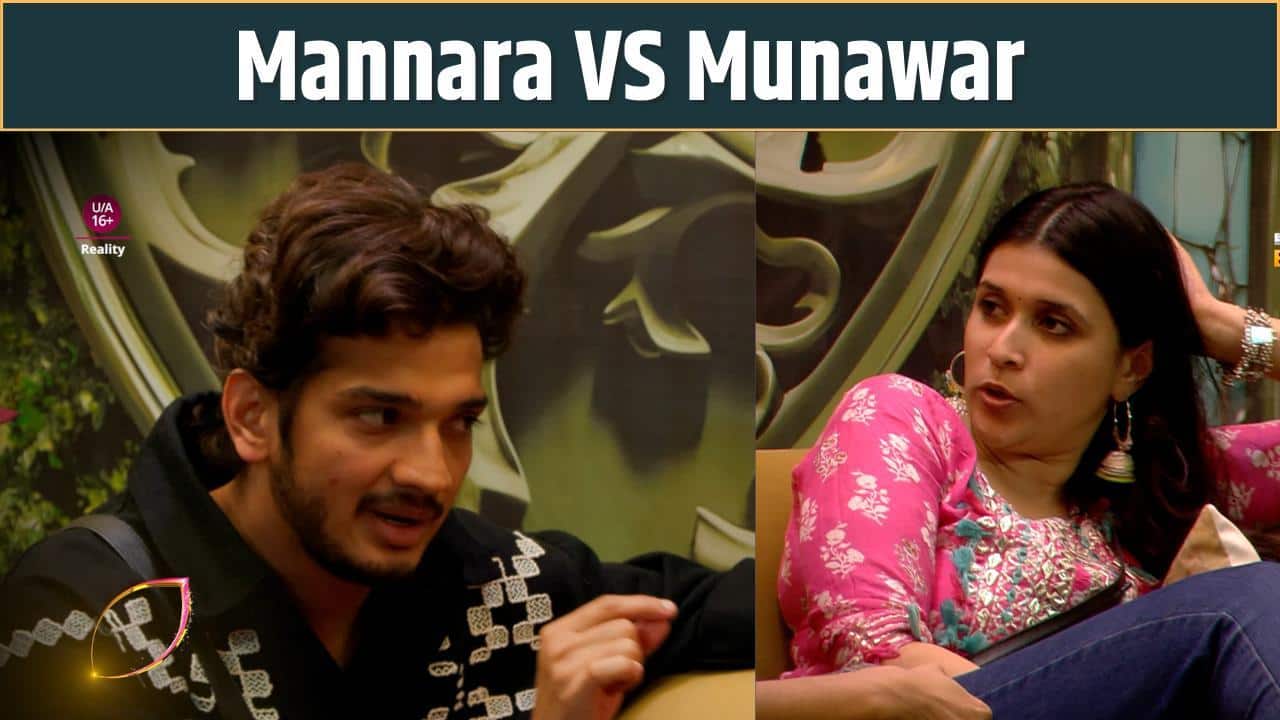 Bigg Boss 17 Promo Mannara Chopra And Munawar Faruqui Heated Arguement