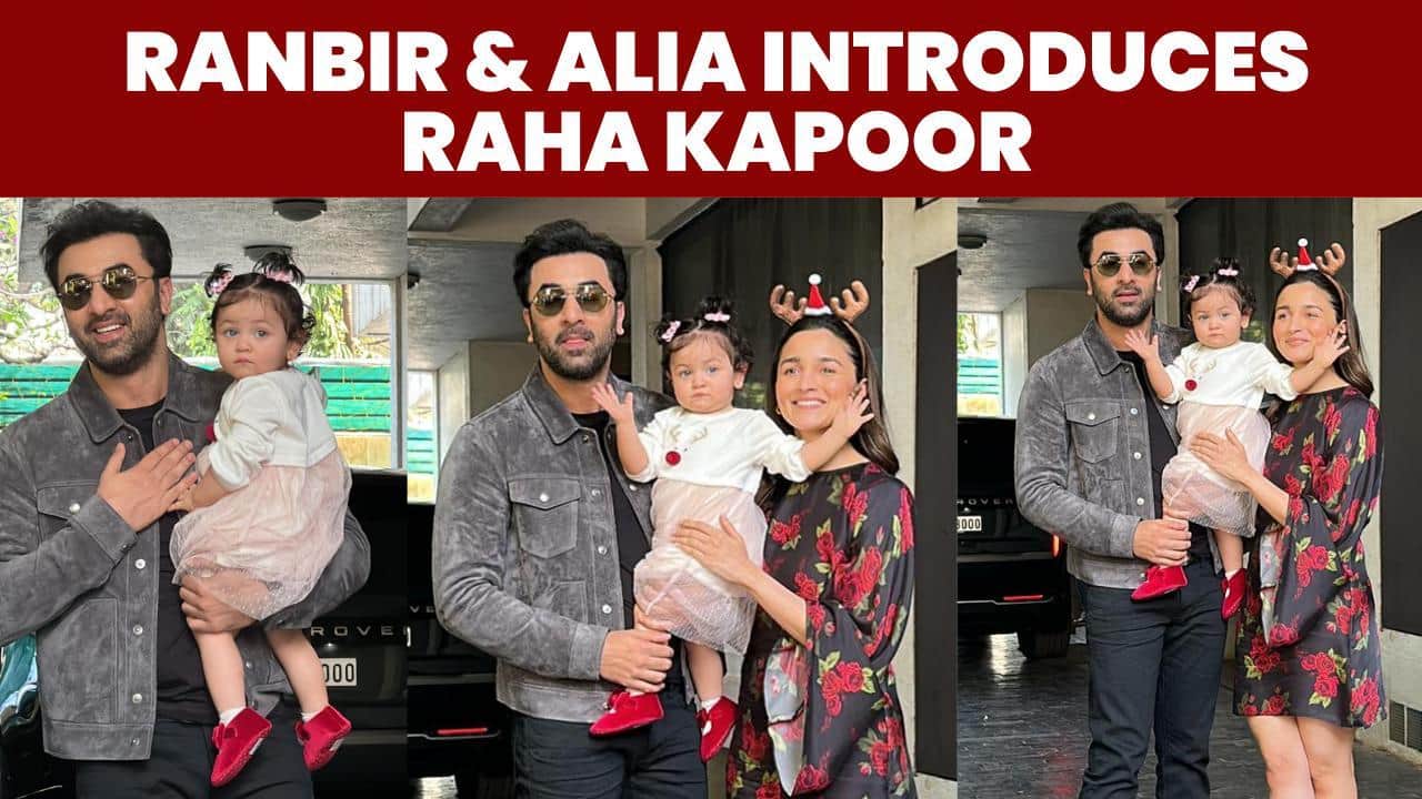 Ranbir Kapoor, Alia Bhatt finally introduce Raha to the world, little ...