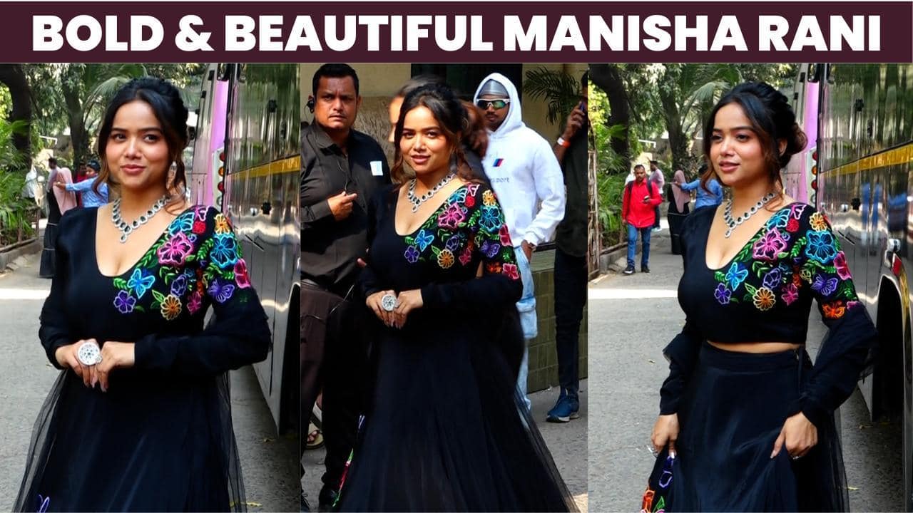 Bigg Boss OTT 2 fame Manisha Rani looks beautiful as she is snapped on ...