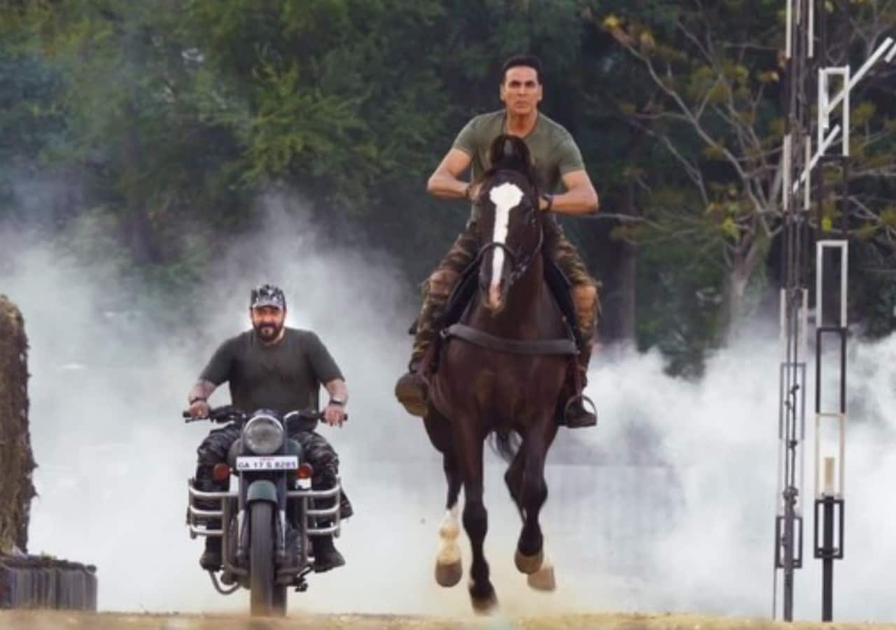 Akshay Kumar welcomes Sanjay Dutt in Welcome 3, Video goes viral: अक्षय कुमार ने करवाई संजय दत्त ...