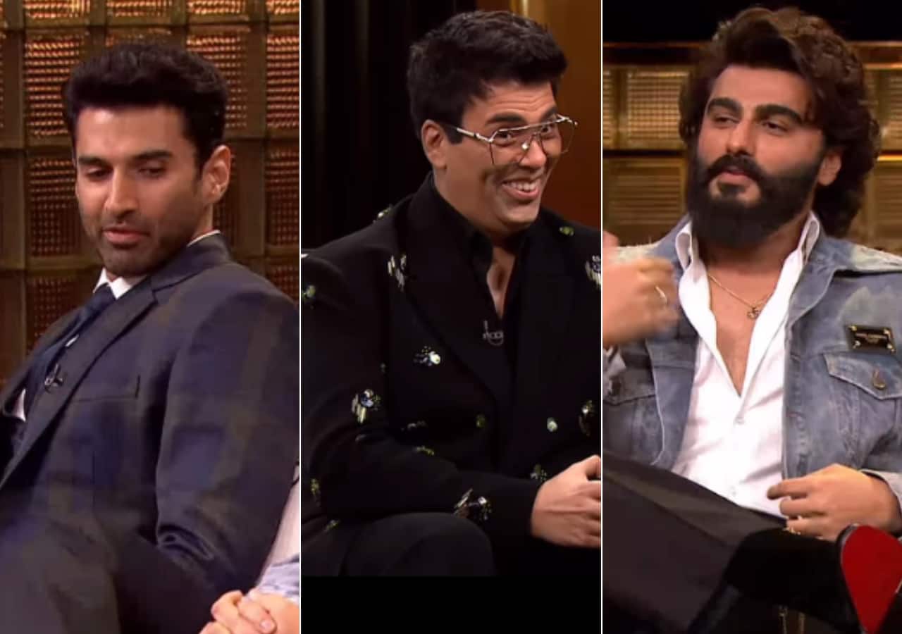 'Koffee with Karan 8' New promo video Release, Arjun Kapoor arrives with Aditya Roy Kapur ...