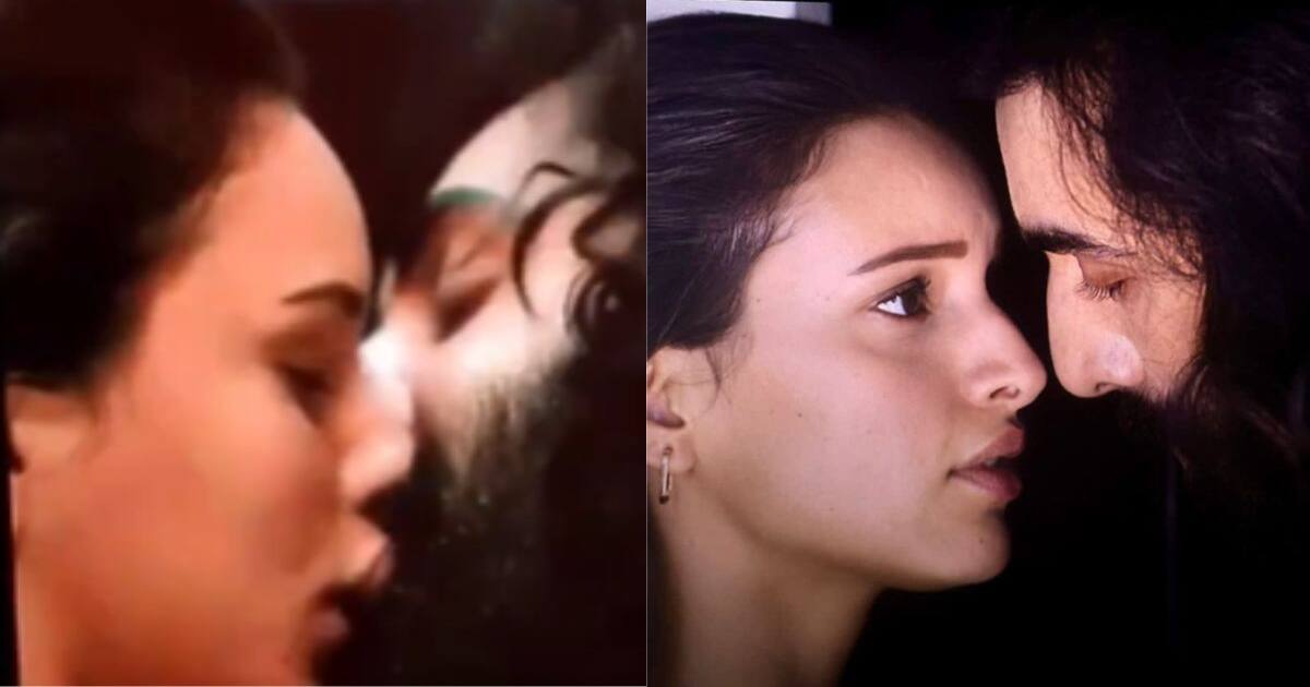 Tripti Dimri in Animal and other actresses who shot the steamiest love making scenes in movies