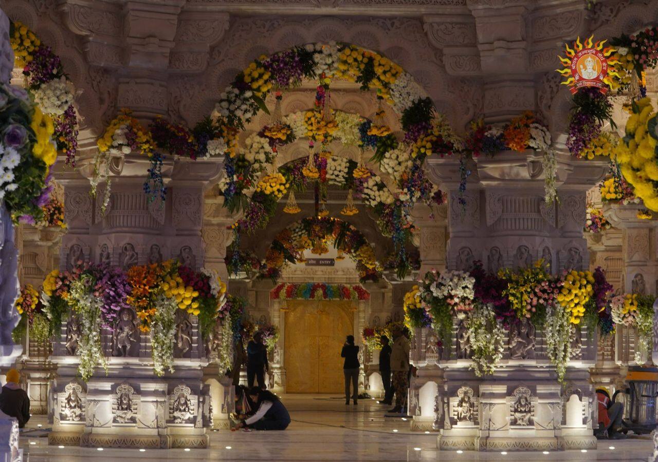 Ayodhya Ram Mandir: Inside pictures of the newly built temple released ...