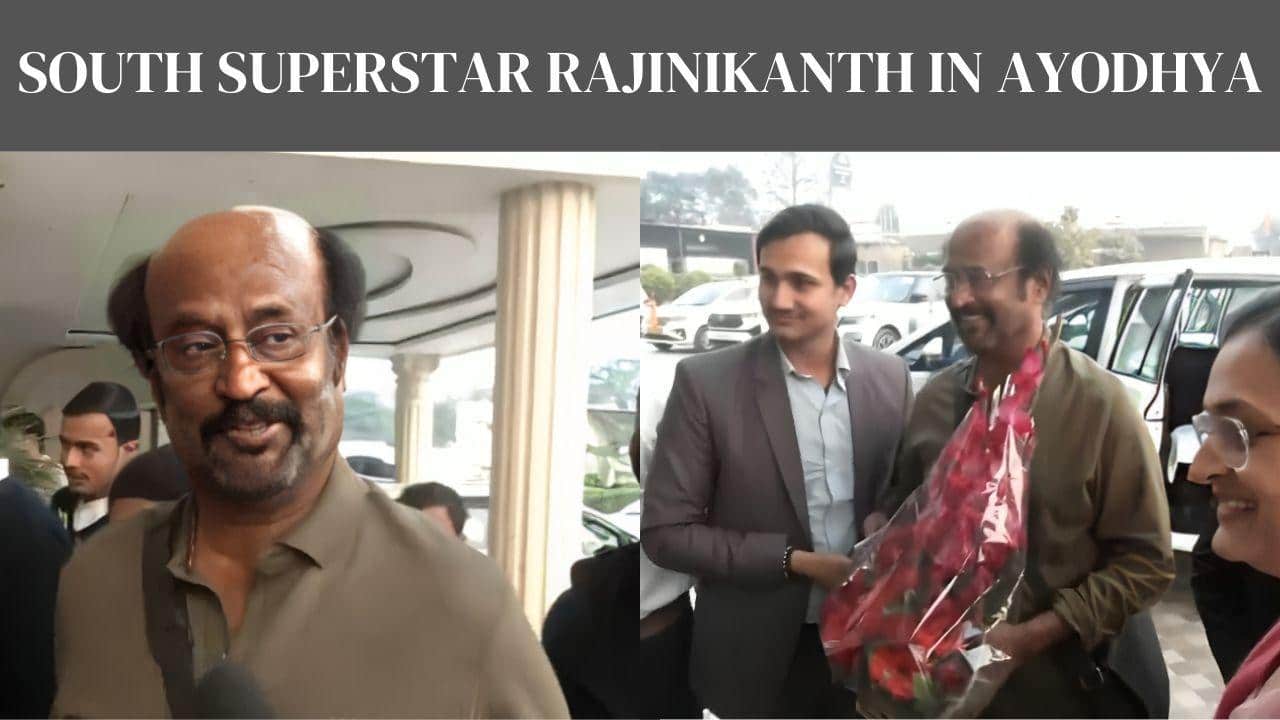 Ram Mandir Inauguration: South superstar Rajinikanth receives a grand ...
