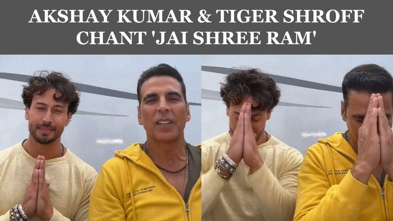 Bade Miyan Chote Miyan stars Akshay Kumar and Tiger Shroff chant 'Jai ...