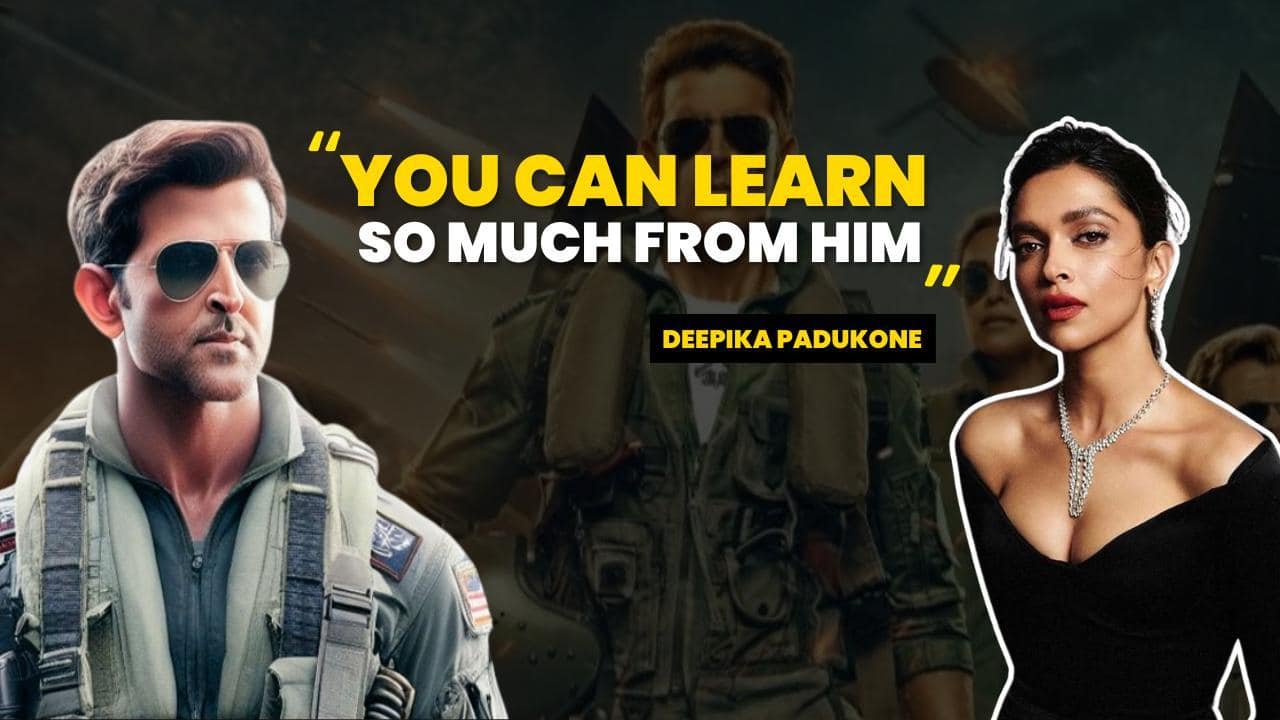 Fighter actress Deepika Padukone is super impressed by Hrithik Roshan's ...