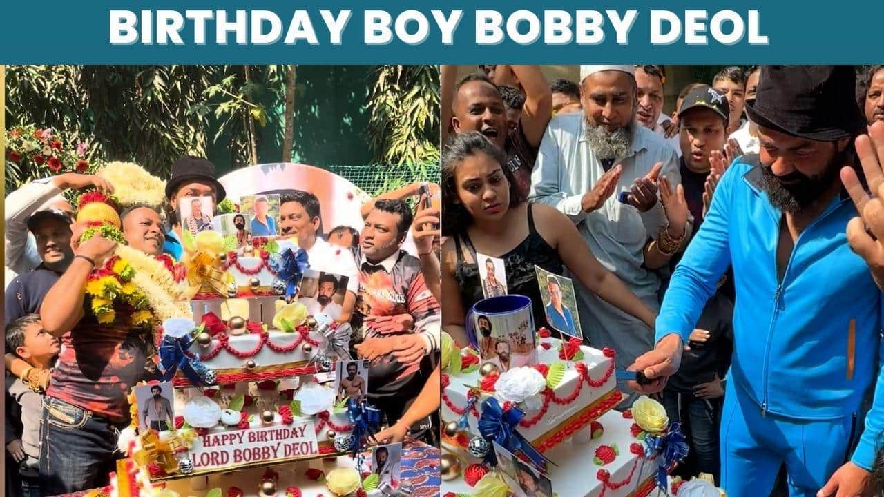 Animal fame Bobby Deol gets emotional as he celebrates his birthday ...