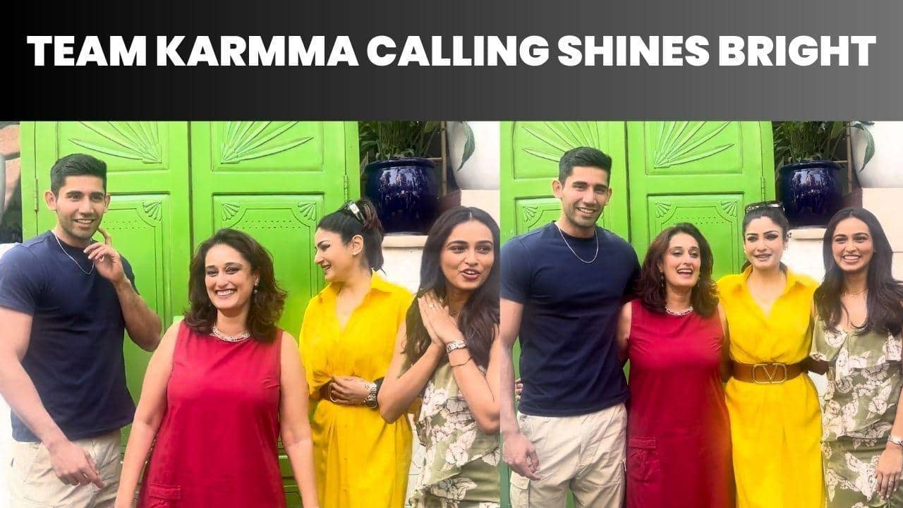Raveena Tandon, Varun Sood and others promote their series Karmma ...