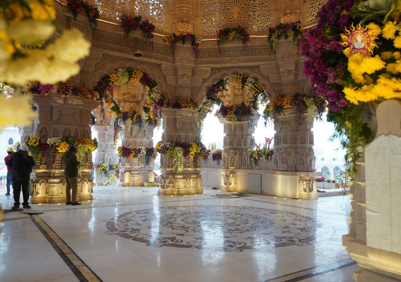 Ayodhya Ram Mandir: Inside pictures of the newly built temple released ...