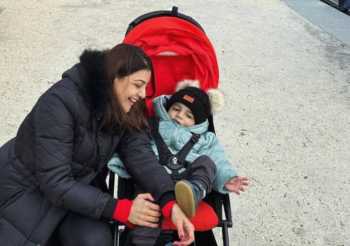 Kajal Aggarwal and Gautam Kitchlu's son Neil is too cute for words in ...