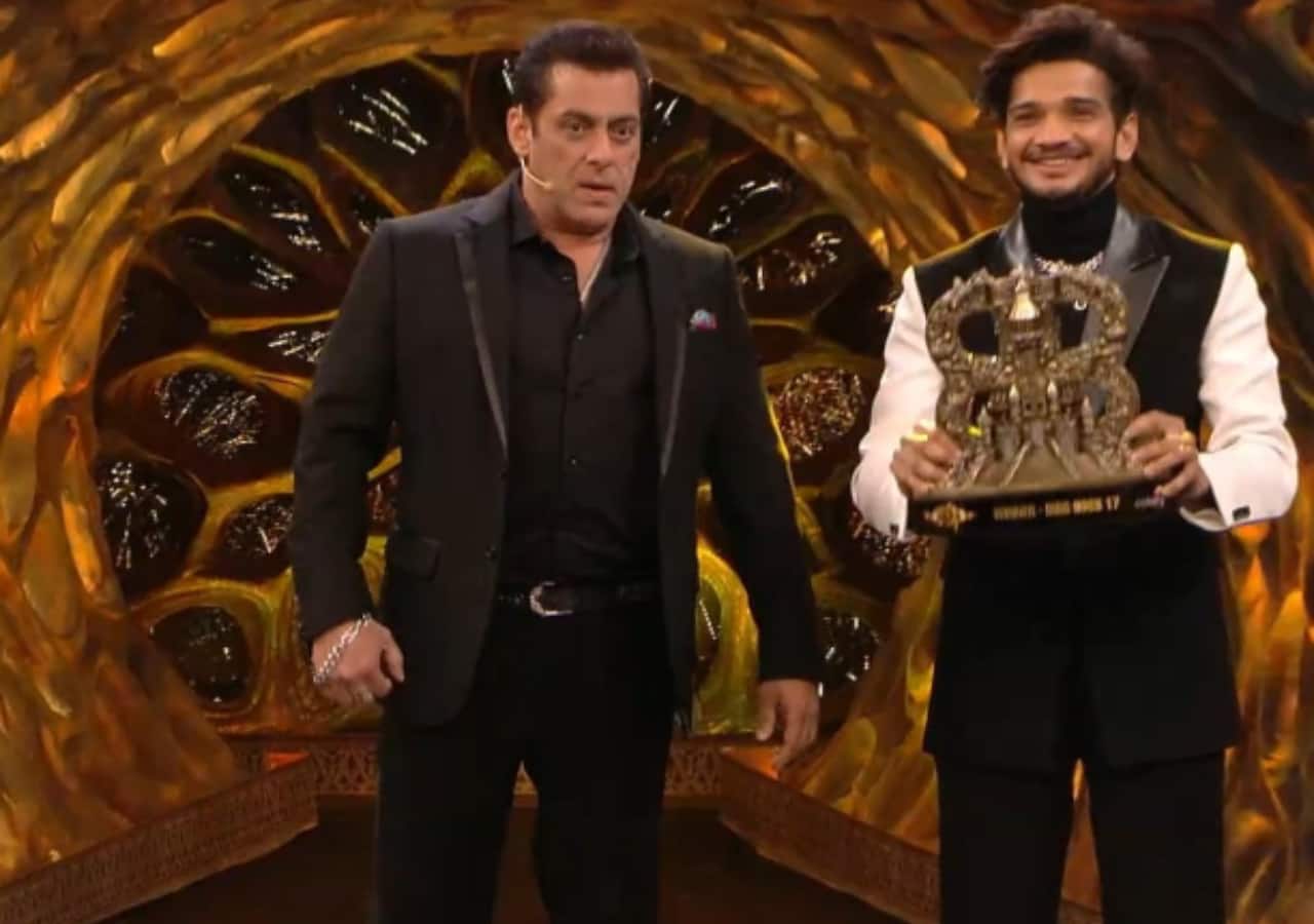 Bigg Boss 17 Winner Munawar Faruqui Takes Home The Trophy From Salman