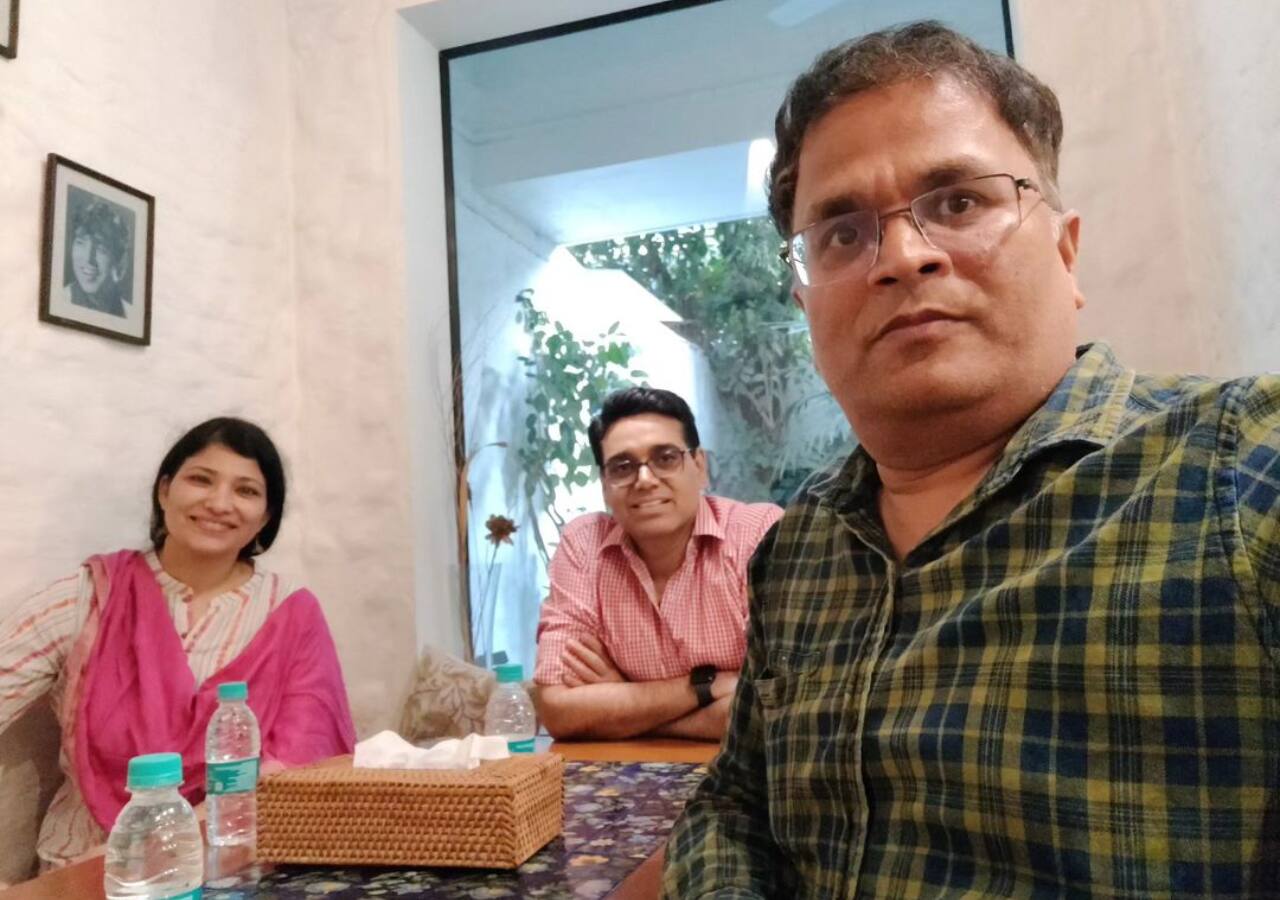 12th Fail: IPS officer Manoj Kumar Sharma, wife Shraddha Joshi pose ...