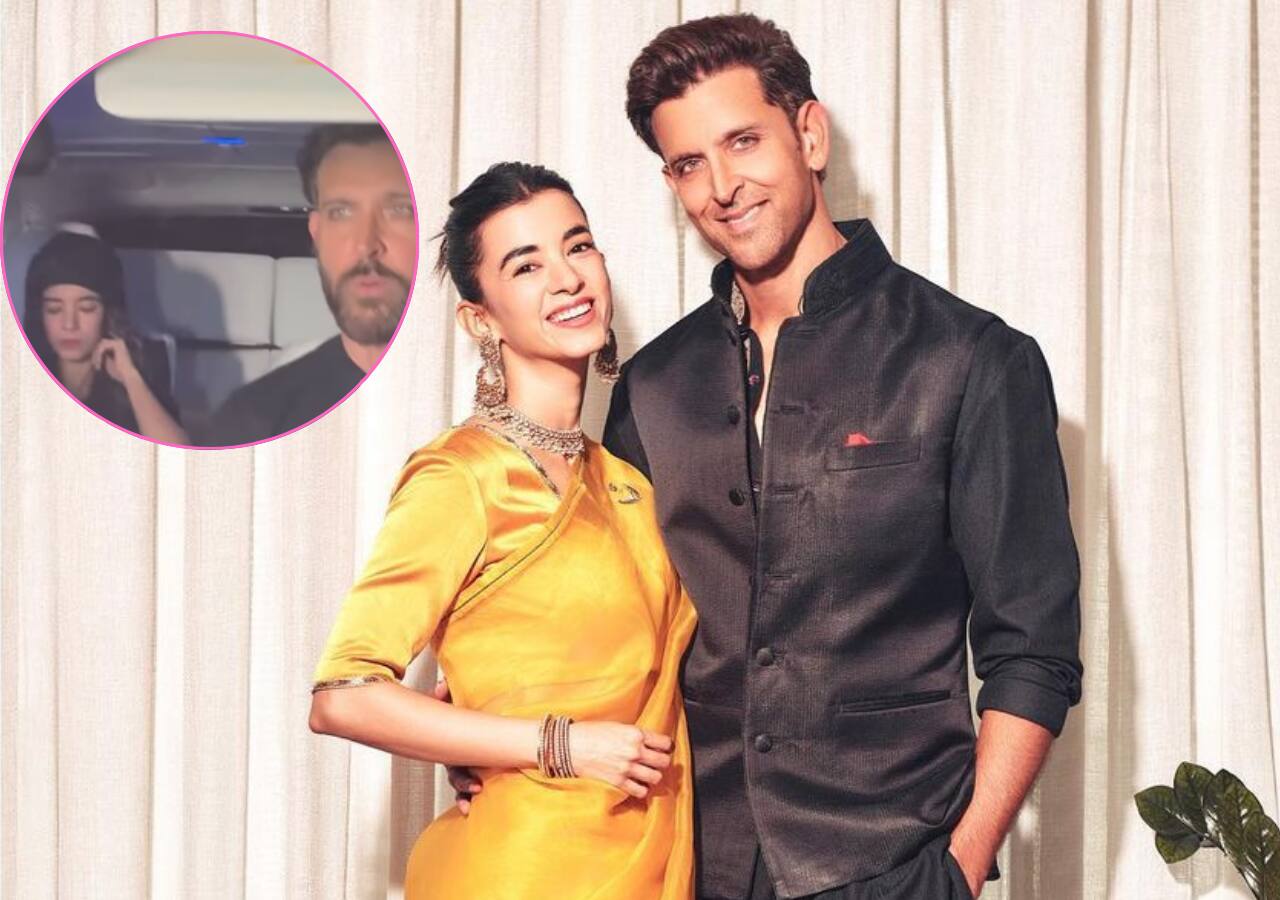 Hrithik Roshan came to Pick Saba Azad after the screening of 'Fighter ...