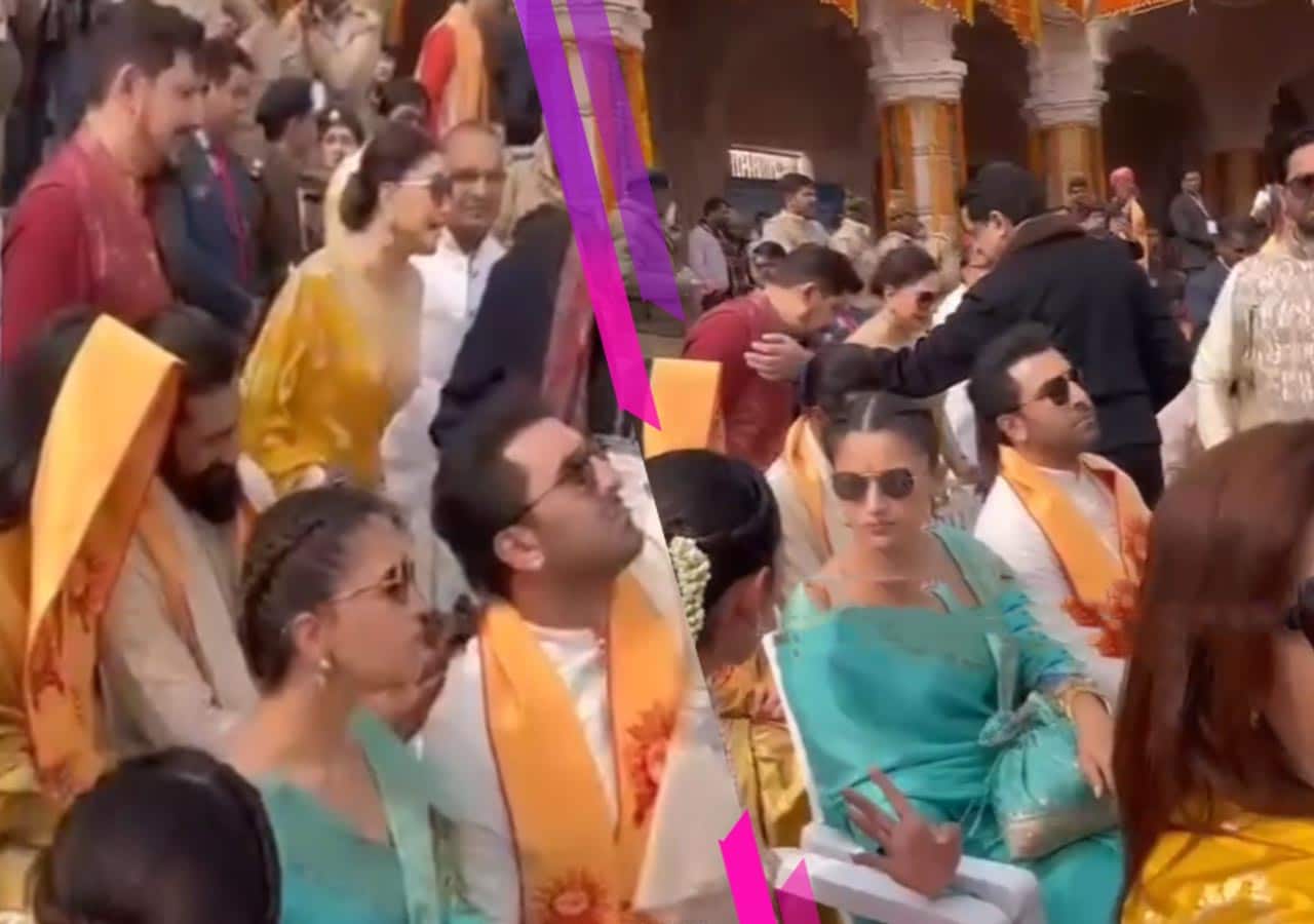 Ayodhya Ram Mandir Inauguration: Ranbir Kapoor clicks selfie as Alia Bhatt chats with Shloka ...
