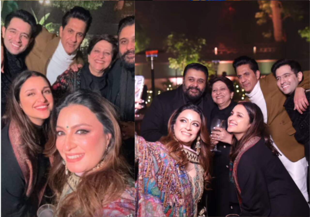 Parineeti Chopra flaunts sindoor as she celebrates first Lohri with ...