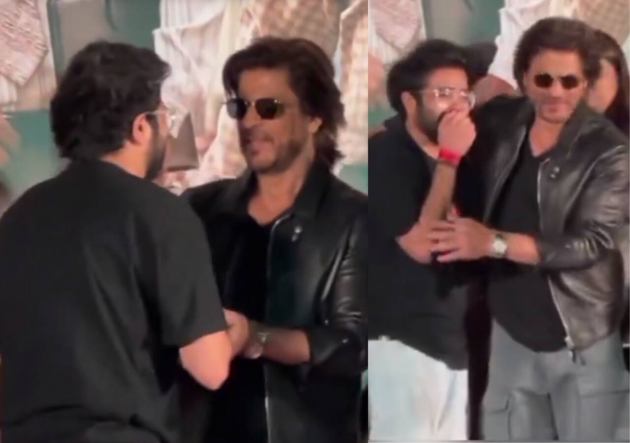 Dunki actor Shah Rukh Khan comforts an emotional fan; netizens say ...