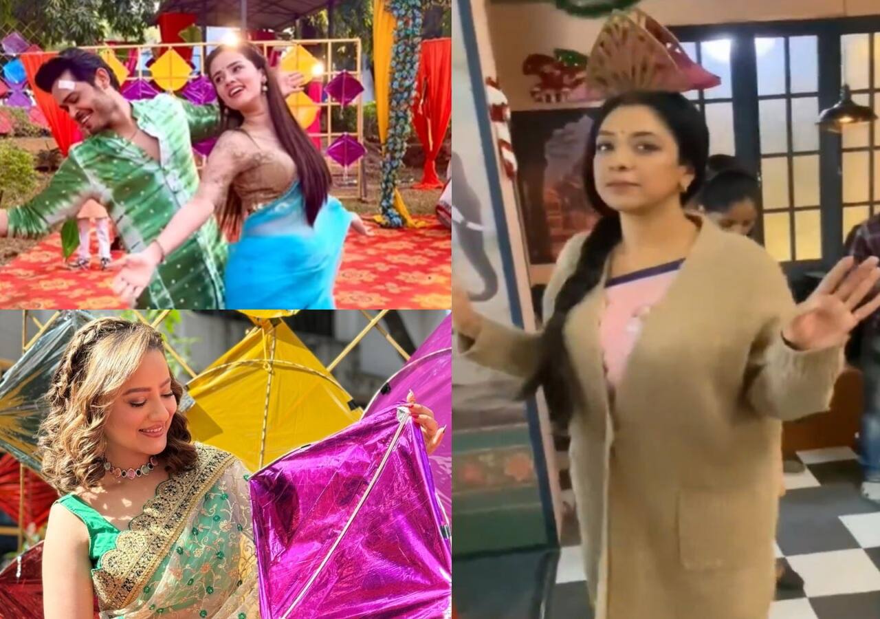 Anupamaa BTS Photos Rupali Ganguly danced on Animal song - अनुपमा ...