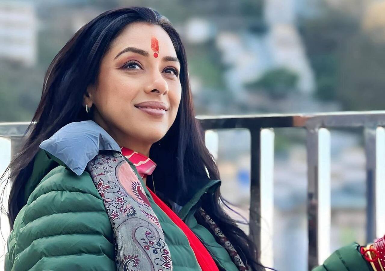 Rupali Ganguly shared a photo from the Mata Vaishno Devi temple ...