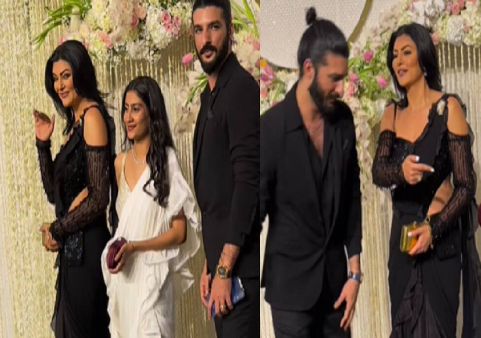 Sushmita Sen's unusual behaviour with beau Rohman Shawl at Ira and ...