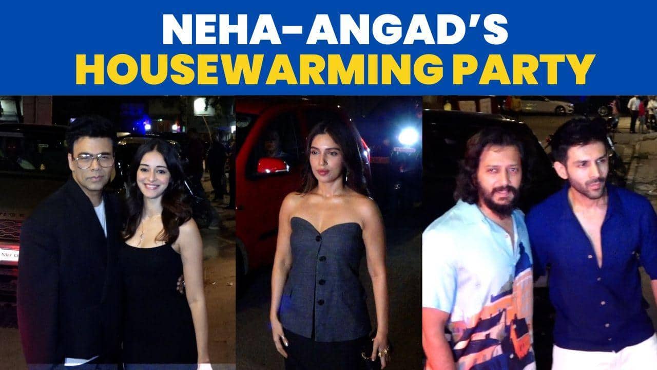 Karan Johar and Ananya Panday steal the spotlight at Neha Dhupia-Angad ...