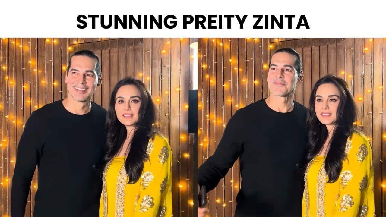 Preity Zinta stuns in traditional wear; netizens say ‘Dimple girl is ...