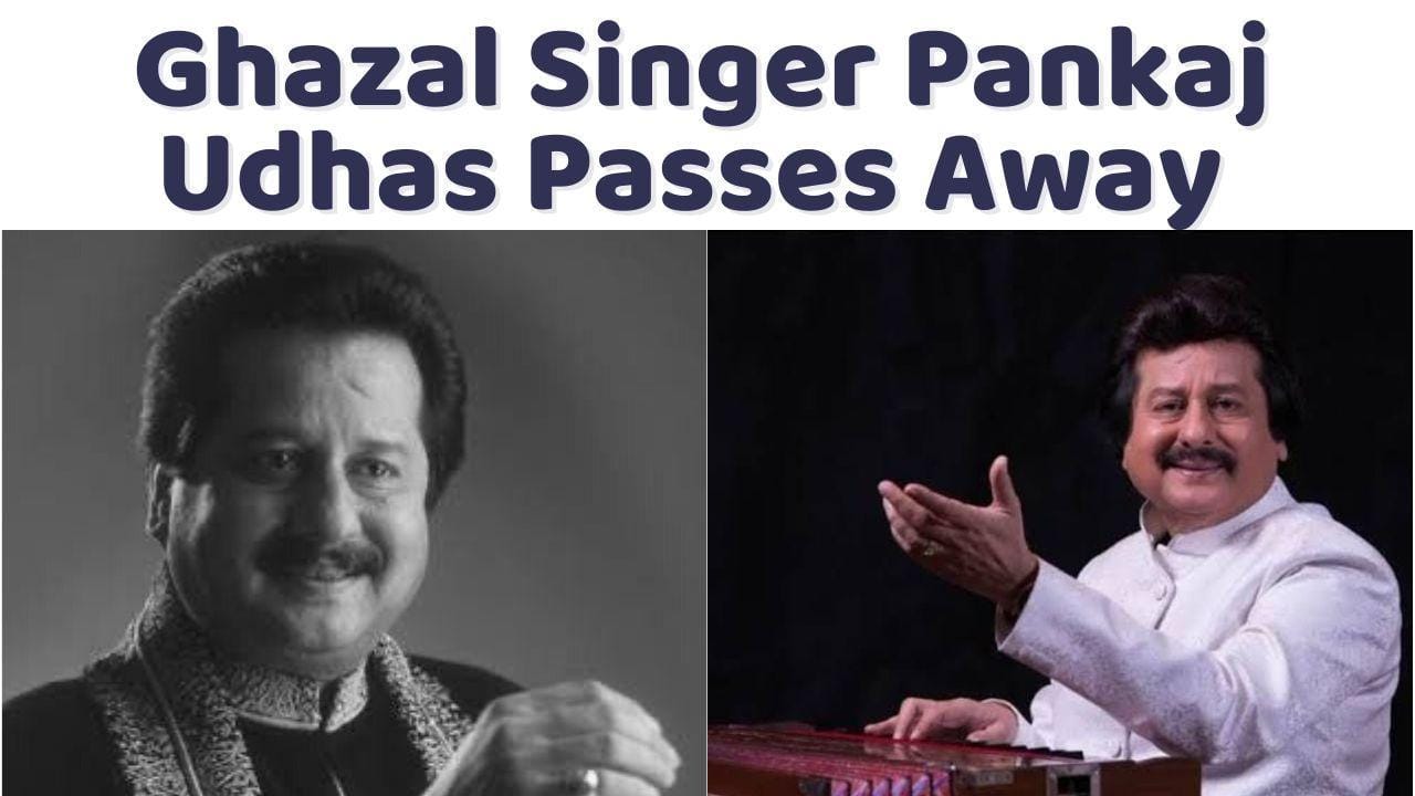 Pankaj Udhas Demise: Legendary ghazal singer passes away from prolonged ...