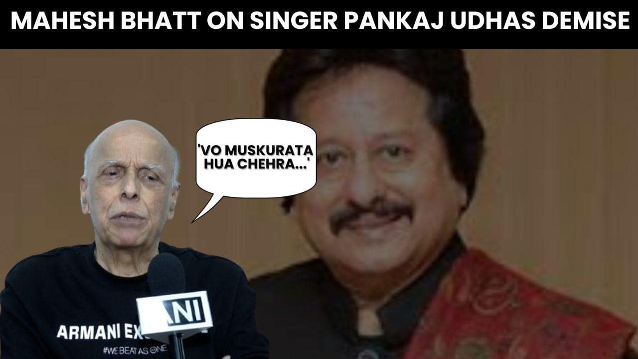 Mahesh Bhatt’s tribute to late singer Pankaj Udhas goes viral, watch video