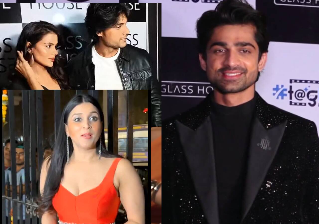 Bigg Boss 17 reunion party: Abhishek Kumar avoids lift; Mannara Chopra ...