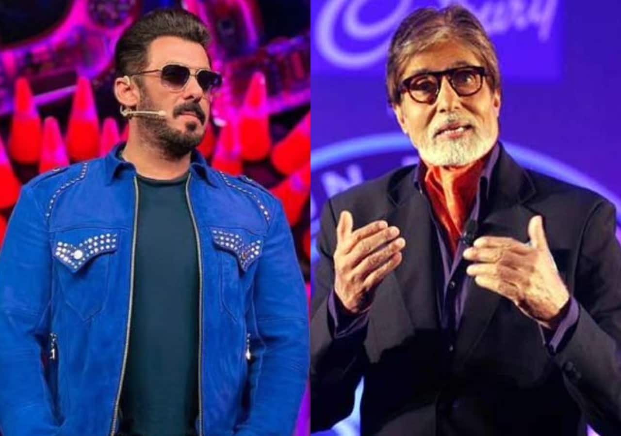 The Unbeatable Duo: Salman Khan and Amitabh Bachchan, the dynamic hosts ...
