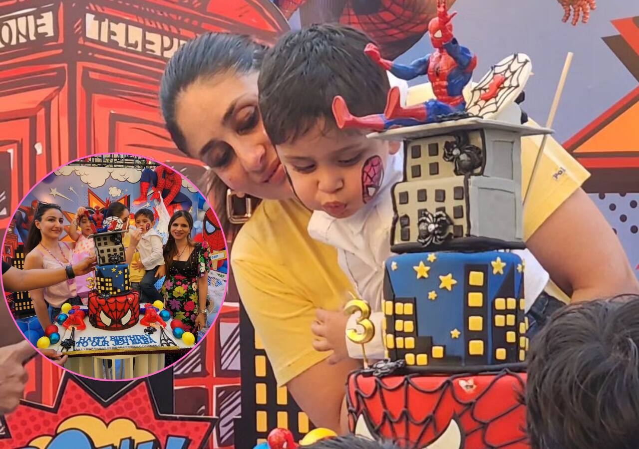 Saif Ali Khan Kareena Kapoor Son Jeh Birthday Inside Photos - जेह के ...