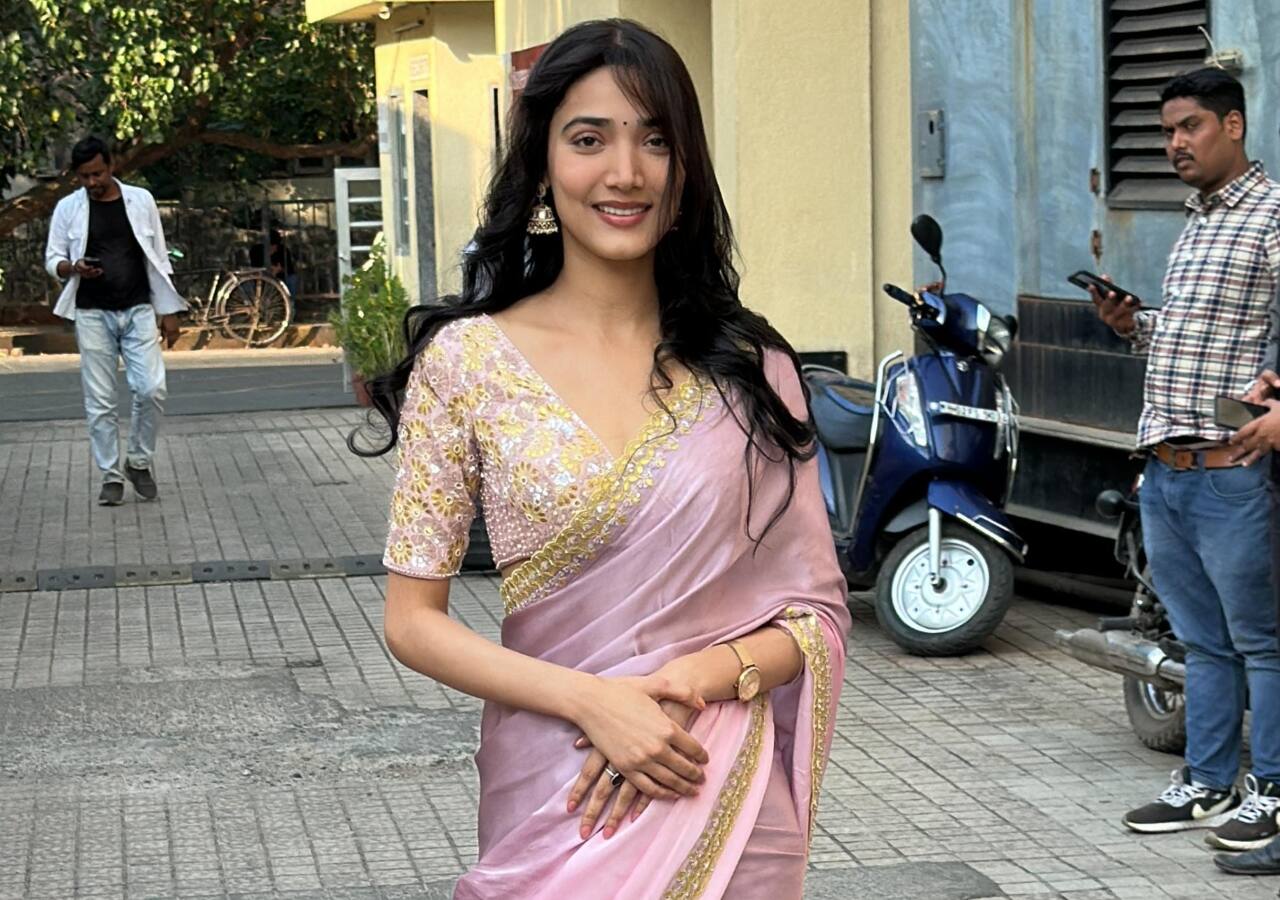 12th fail star Medha Shankr spotted in Mumbai wearing beautiful Saree: 12वीं फेल एक्ट्रेस मेधा ...