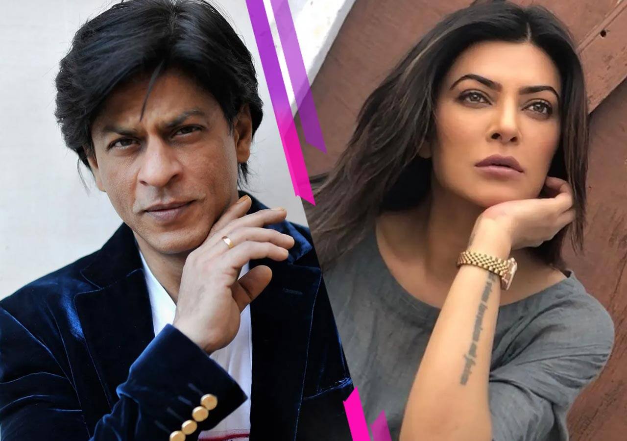 Sushmita Sen was unaware that she was paired with Shah Rukh Khan in ...