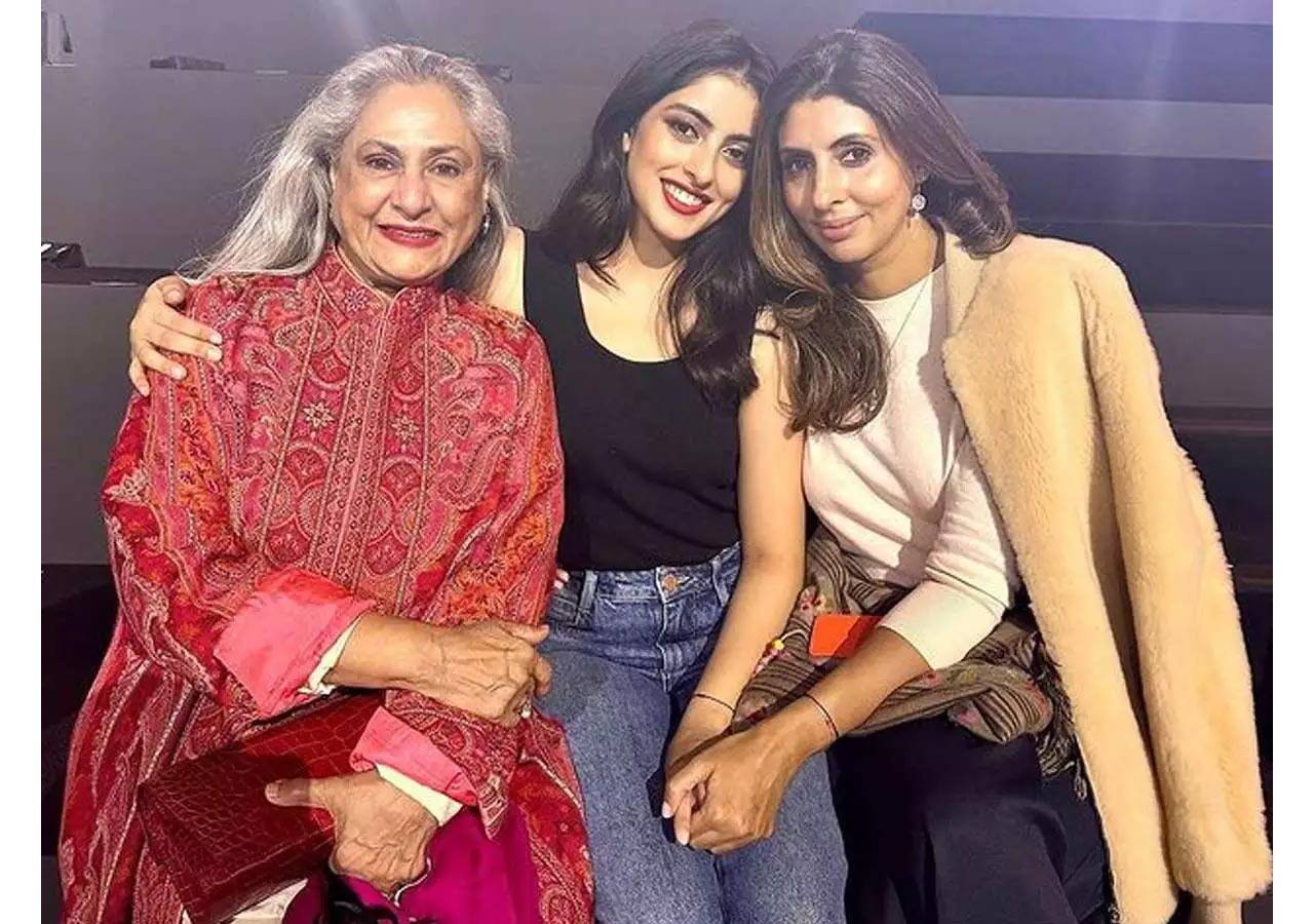 Jaya Bachchan, Shweta Bachchan and Navya Naveli Nanda reveal their ...