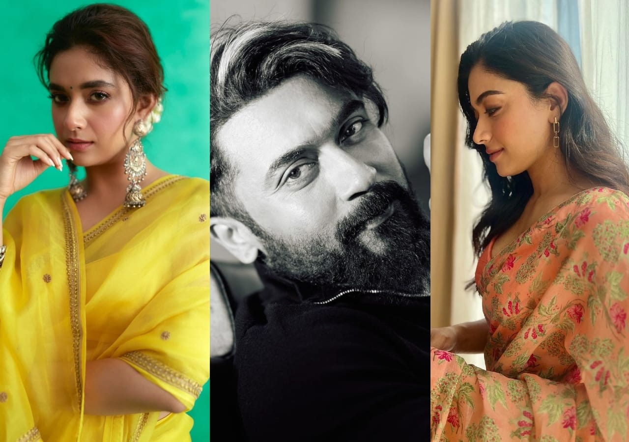 Top 5 South Photos of the Week: Suriya flaunts Kanguva look, Rashmika ...